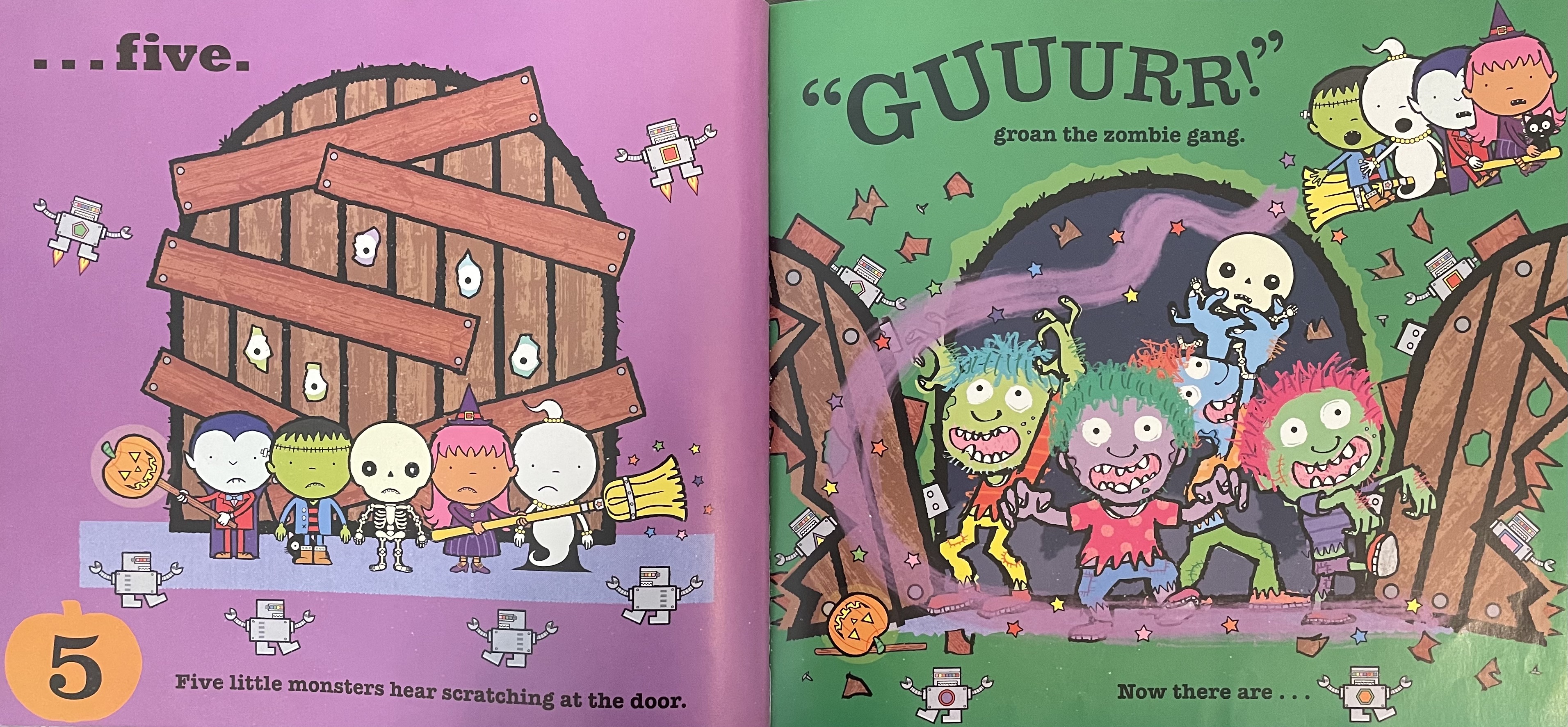 Ten Little Monsters – The Open Book